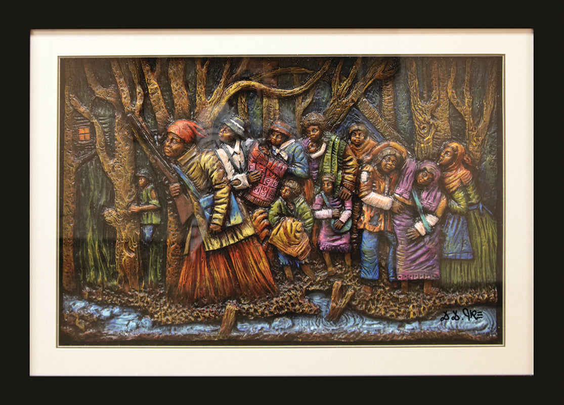 Harriet Tubman Relief Art by Darlington Dike Ike (D.D. Ike) – Heritage ...