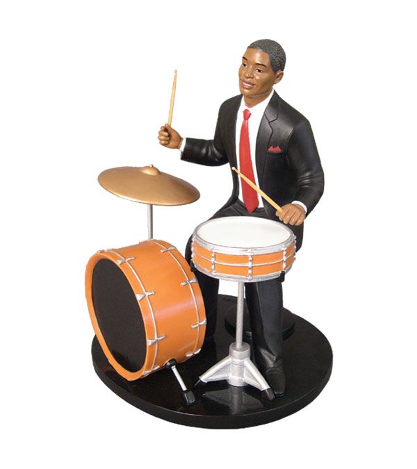 Jazz Figurine - Drummer – Heritage House Gallery